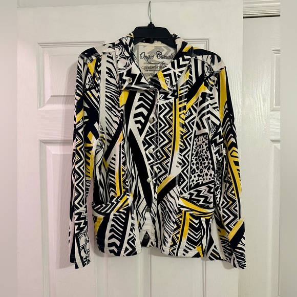 Onque Casuals | Jackets & Coats | Onque Casuals Black And Yellow ...